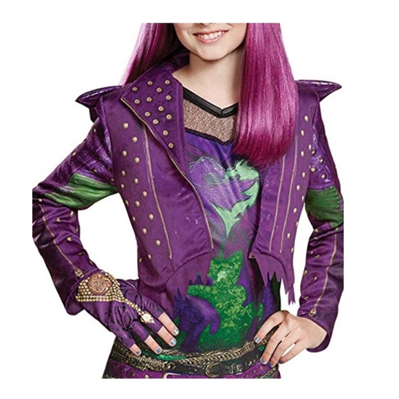 Disney | Costumes | New Disneys Descendants 2 Mal Costume Jacket | Poshmark